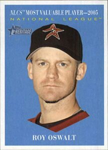 2010 topps heritage #484 roy oswalt houston astros (sp - short print) mlb baseball card nm-mt