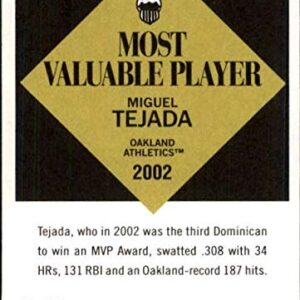 2010 Topps Heritage #473 Miguel Tejada Oakland Athletics (SP - Short Print) MLB Baseball Card NM-MT