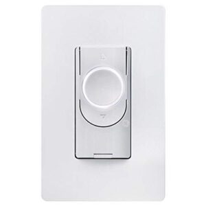 ge smart smart 2-amp multi-location white wi-fi compatibility touchless residential light switch with wall plate