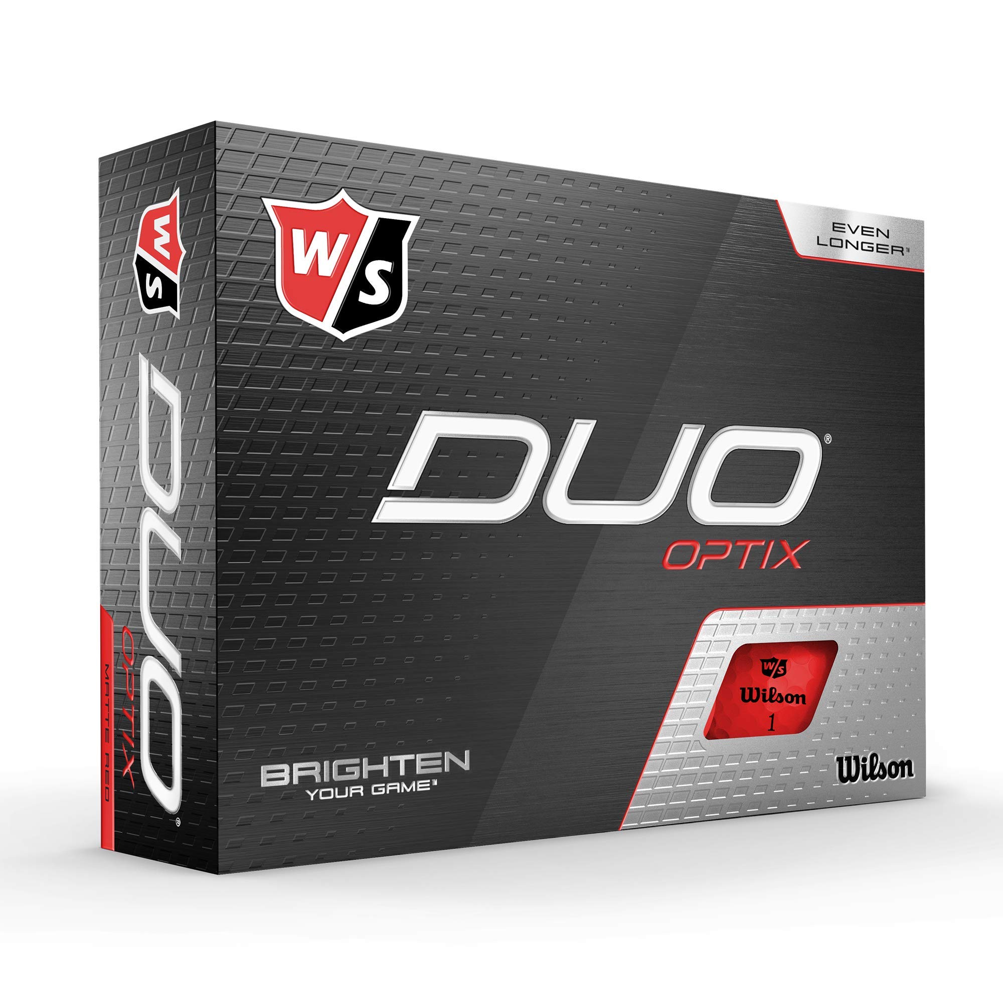 WILSON Staff Duo Optix Golf Ball - Red