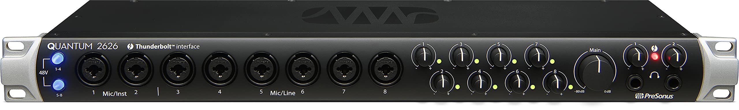 PreSonus Quantum 2626 26x26 Thunderbolt 3 Audio Interface M1 Chip Compatible