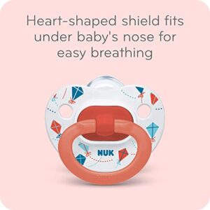 NUK Orthodontic Pacifier Value Pack, Boy, 6-18 Months, 3-Pack