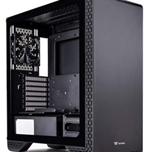 Thermaltake S300 Tempered Glass Edition ATX Mid-Tower Computer Case with 120mm Rear Fan Pre-Installed CA-1P5-00M1WN-00