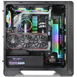 Thermaltake S300 Tempered Glass Edition ATX Mid-Tower Computer Case with 120mm Rear Fan Pre-Installed CA-1P5-00M1WN-00