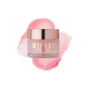 milani rose sugar lip scrub - lip exfoliator to help with lip care and lip repair