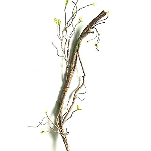 GWOKWAI 3Pcs Artificial Rattan, Real Touch Fake Faux Dead Branches, Simulation Dry Tree Vines for DIY Wreath Home Wall Garden Office Garden Decoration