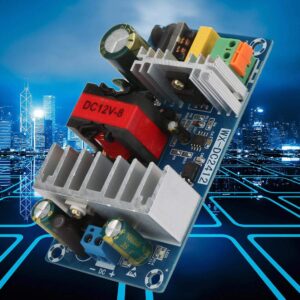 Switching power supply board, WX-DC2412 power supply module 12V 8A 100W switching power supply card AC DC switching module AC 90~265V 50 / 60Hz, output current: 8-11A