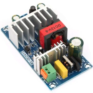 Switching power supply board, WX-DC2412 power supply module 12V 8A 100W switching power supply card AC DC switching module AC 90~265V 50 / 60Hz, output current: 8-11A