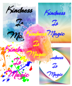 motivational inspirational phrase kindness is magic posters signs classroom decorations teaching kindness watercolor kindergarten wall art motivation inspiration