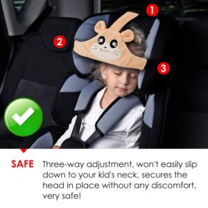 car seat head support toddler head strap for car seat baby head protector stroller car seat sleeping headrest for toddler child children kids infant