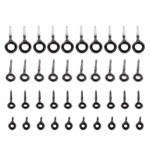 40pcs Rod Repair Kit Fishing Rod Guides Sizes for Raft, Rock Rod