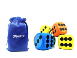 qidiwin giant eva foam dices, 6pcs