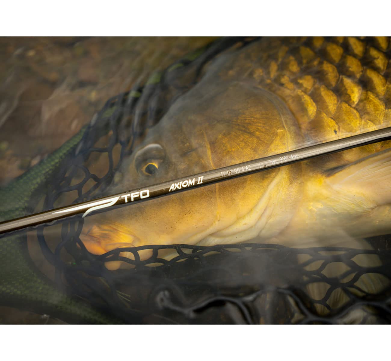 Temple Fork Outfitters 7 wt. 9'0" 4 pc. Axiom 2-X Rod w/Case (TF-07-90-4-A2-X)