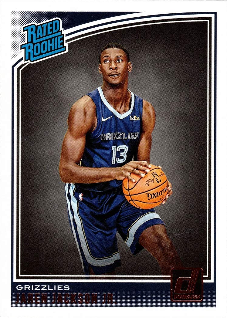 2018-19 Panini Donruss Basketball #188 Jaren Jackson Jr. Rookie Card