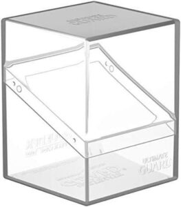 ultimate guard boulder deck case 100+ standard size clear, ugd010894