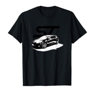 Focus ST - Distressed Look Black Variant T-Shirt