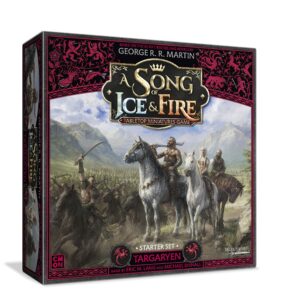 cmon a song of ice & fire tabletop miniatures game targaryen starter set - command the fierce house targaryen! strategy game for adults, ages 14+, 2+ players, 45-60 minute playtime, made by cmon