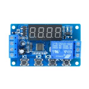 digital 12v led display timer automation delay relay programmable module switch