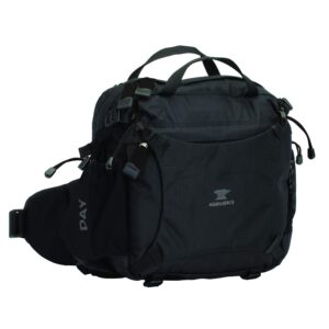 mountainsmith day lumbar pack, heritage black, one size