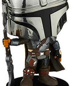 Funko Pop! Star Wars: The Mandalorian - Mandalorian (Chrome), Amazon Exclusive