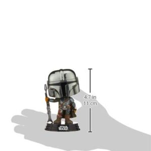 Funko Pop! Star Wars: The Mandalorian - Mandalorian (Chrome), Amazon Exclusive