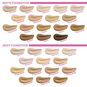 wet n wild Photo Focus Dewy Liquid Foundation Makeup, Bronze Beige