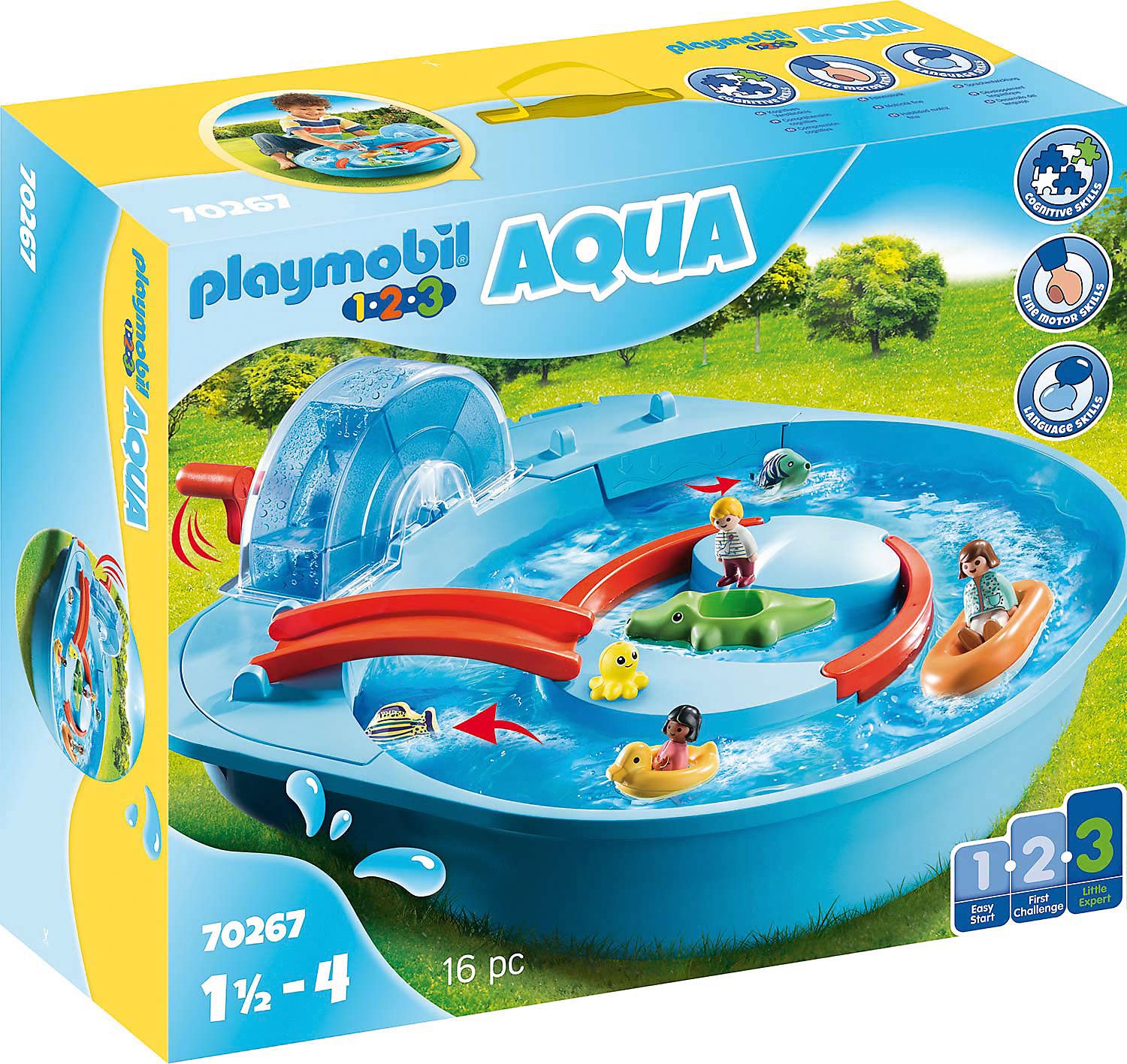 PLAYMOBIL 1.2.3 Aqua Splish Splash Water Park