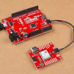 SparkFun GPS Breakout - NEO-M9N, U.FL (Qwiic) Breakout No Soldering Required Breadboardable Contains a Rechargeable Backup Battery Allowing a Warm-Start decreasing time-to-First-fix