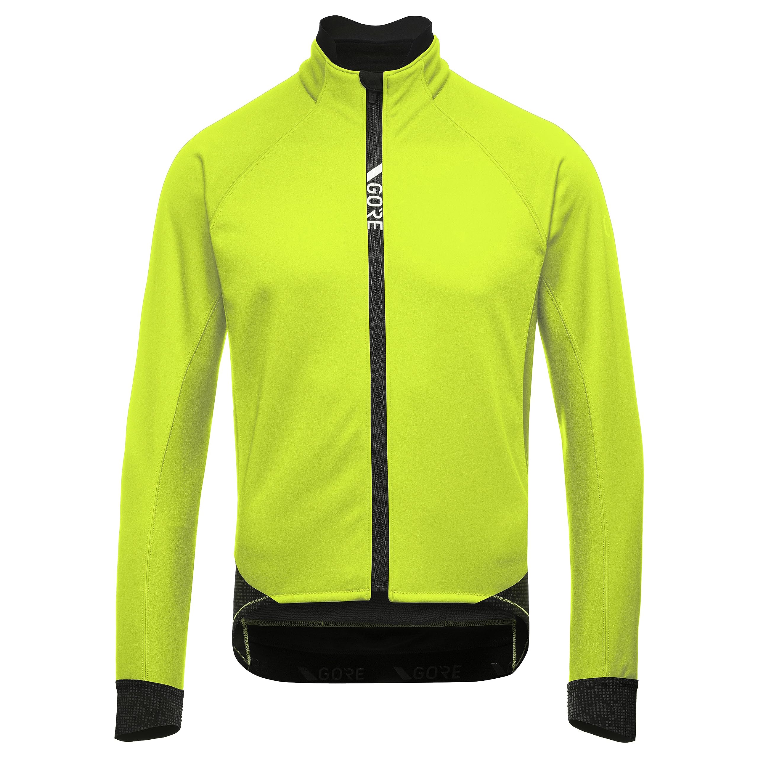 GORE WEAR Men's Thermo Cycling Jacket, C5, GORE-TEX INFINIUM, L, Neon Yellow