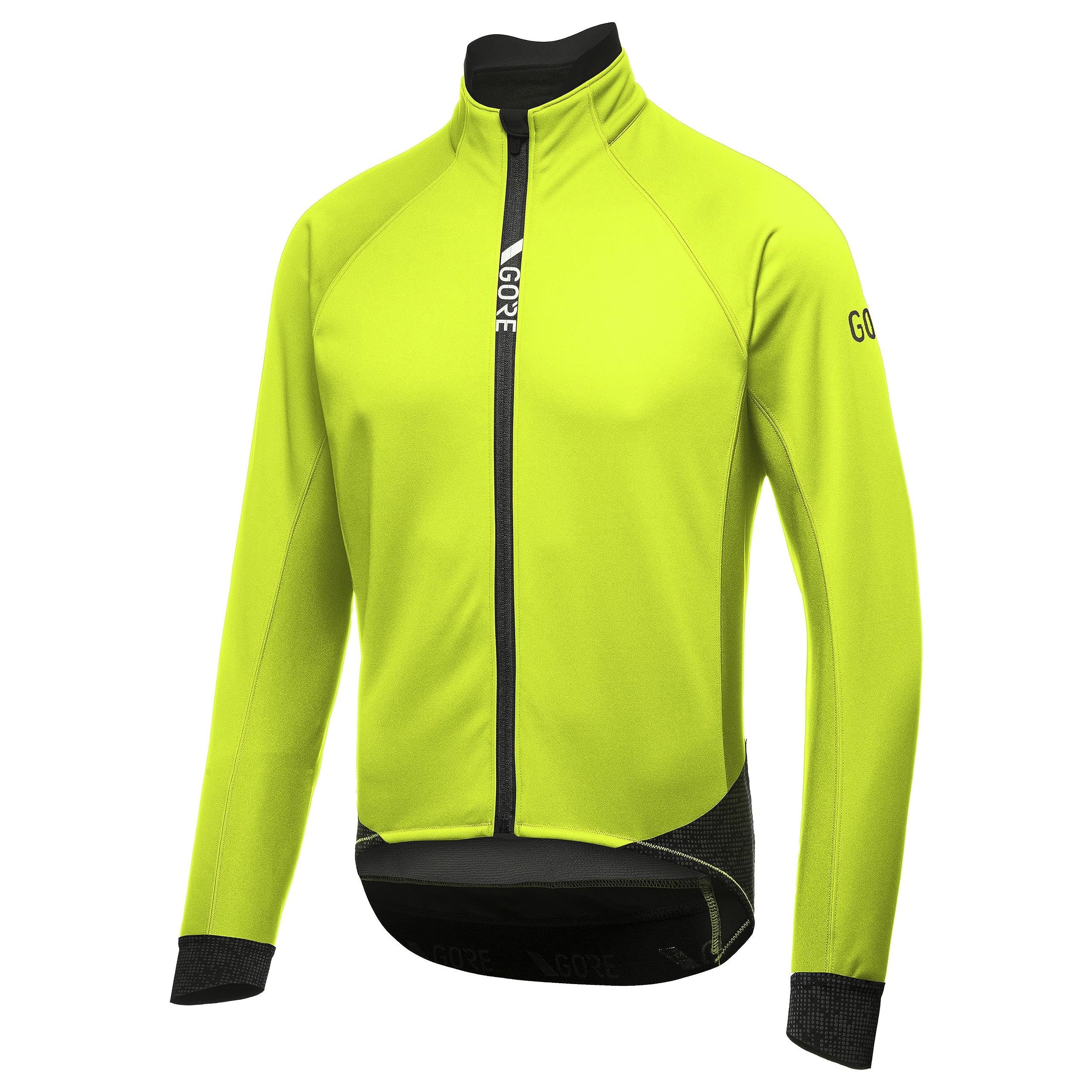 GORE WEAR Men's Thermo Cycling Jacket, C5, GORE-TEX INFINIUM, L, Neon Yellow