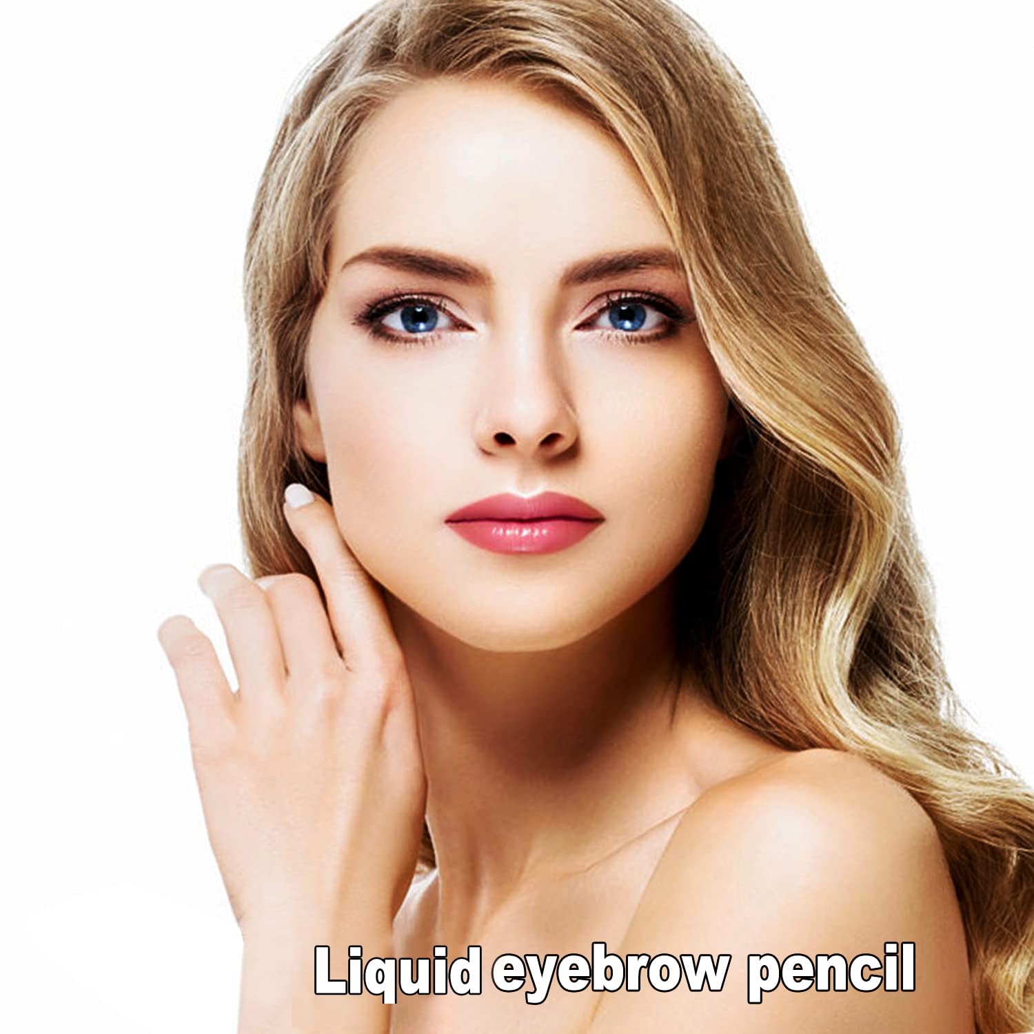 Boobeen Waterproof Eyebrow Pen - Microblading Eyebrow Pencil with a Micro-Fork Tip Applicator - Creates Natural Looking Brows Makeup Effortlessly