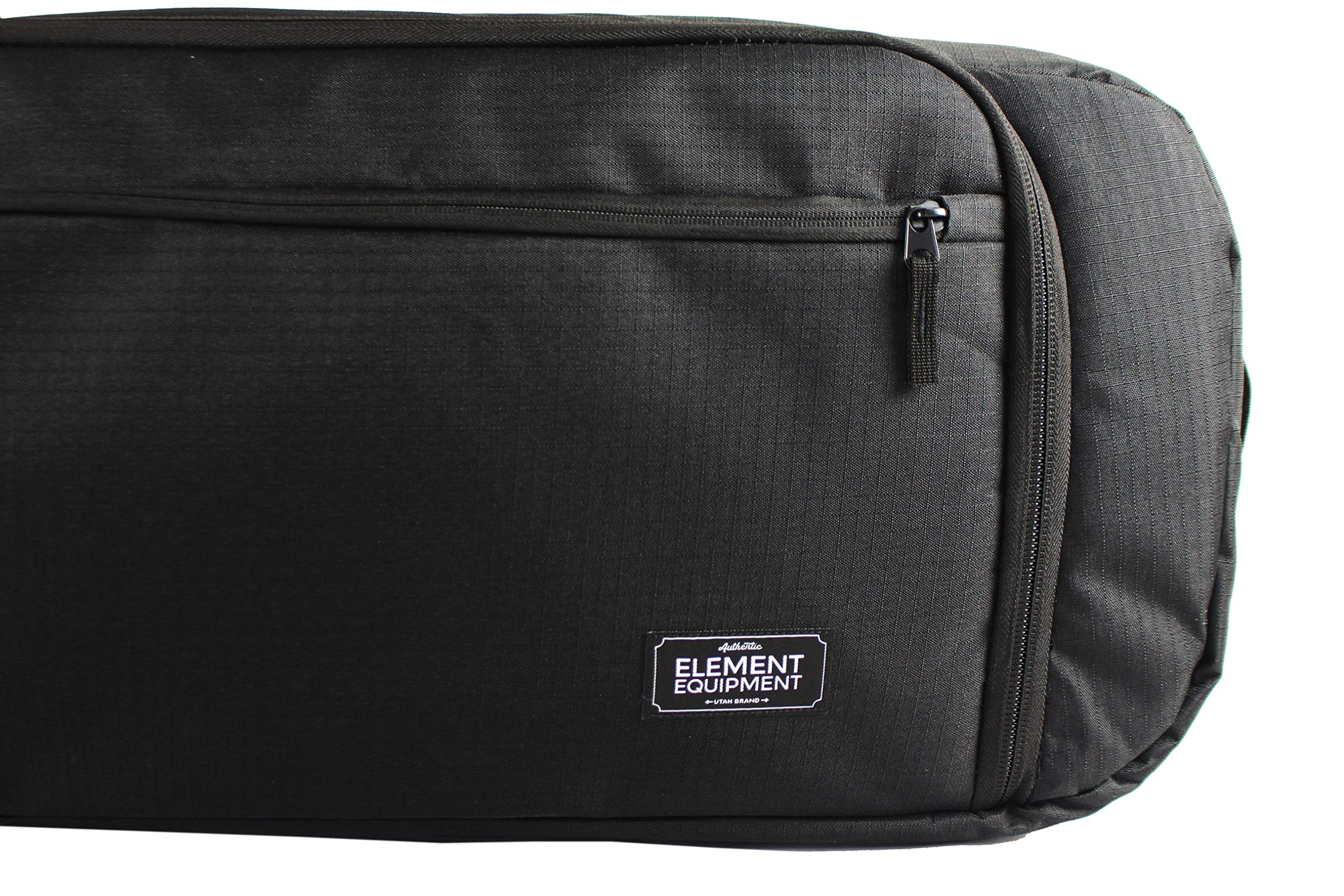 Element Equipment Deluxe Padded Snowboard Bag - Premium High End Travel Bag Black Ripstop 157