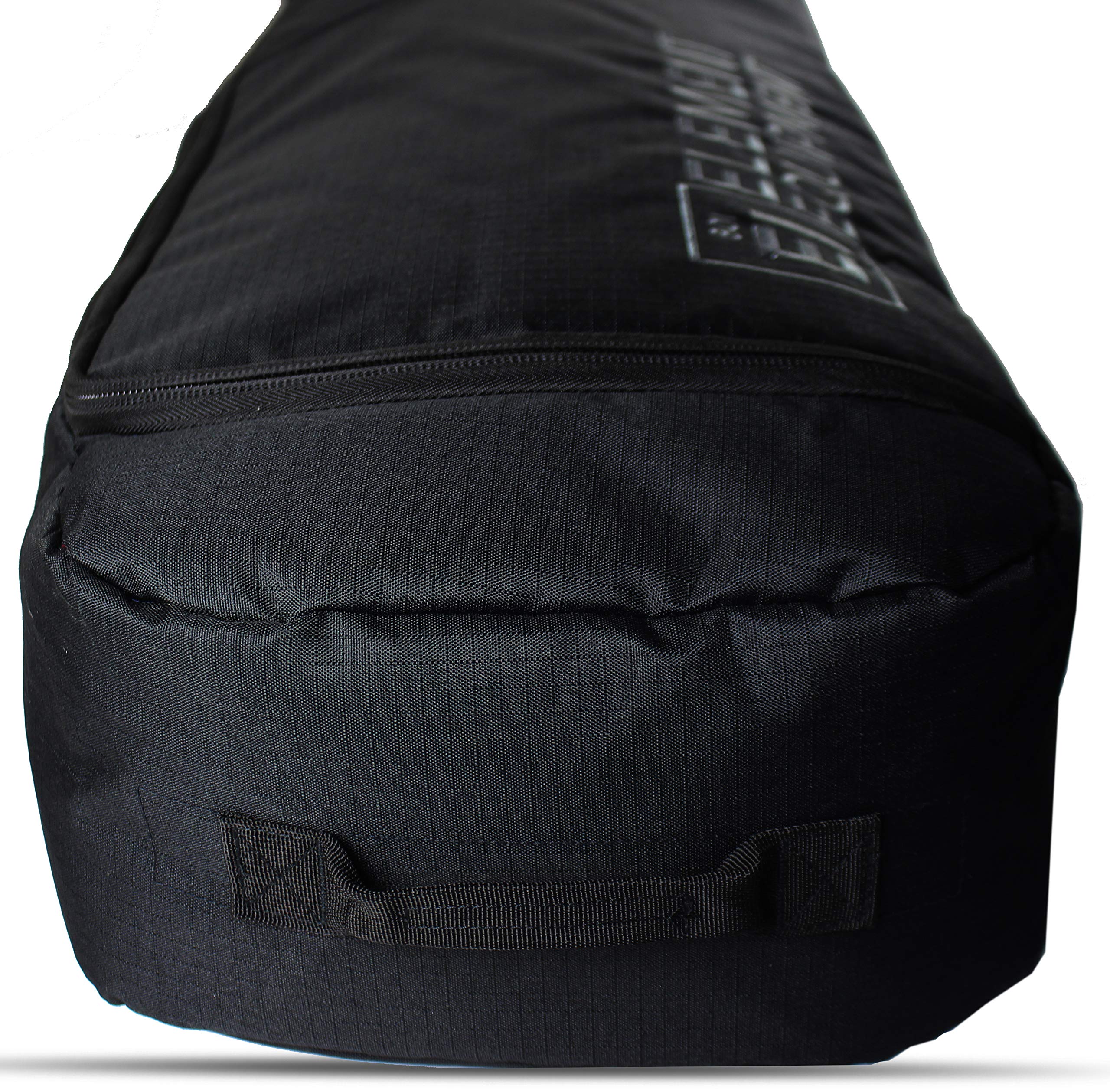 Element Equipment Deluxe Padded Snowboard Bag - Premium High End Travel Bag Black Ripstop 157