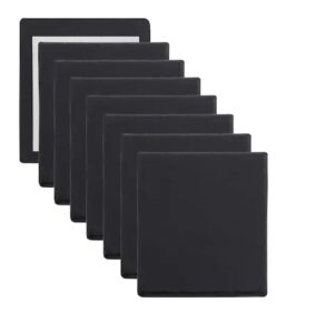 necessities 2" x 2" mini canvas panels 8ct. by artist's loft (black)