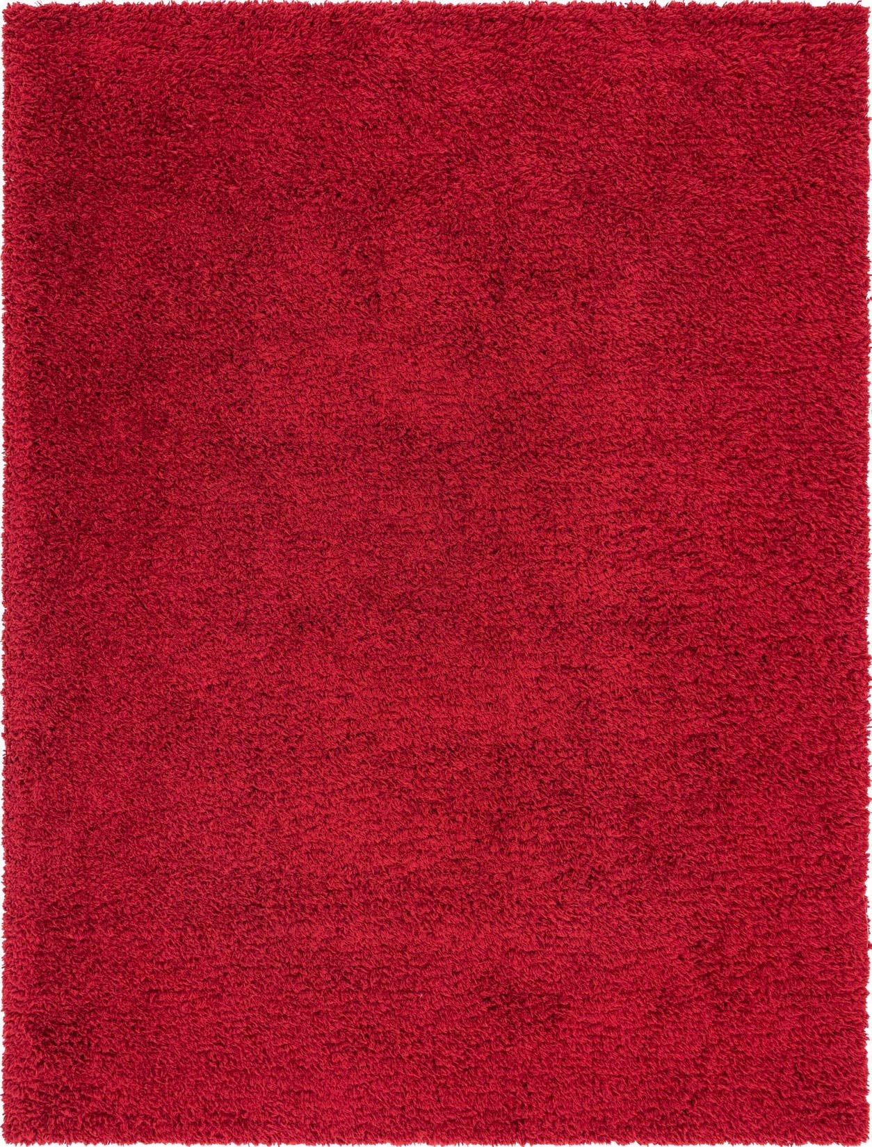 Rugs.com Infinity Collection Solid Shag Area Rug 9' x 12' Merlot Shag Rug Perfect for Living Rooms, Large Dining Rooms, Open Floorplans