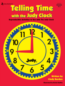 carson dellosa | telling time with the judy® clock workbook | grades k–3, printable