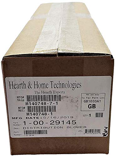 Genuine Harman OEM Distribution Convection Blower for XXV, XXV-TC, P35i, P35i-C, Accentra Cast 3-20-29045A 3-21-39145 3-21-29145 3-21-29045 1-00-29145