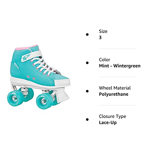 Pacer Scout ZTX Children's Quad Indoor-Outdoor Roller Skates (Mint 3)