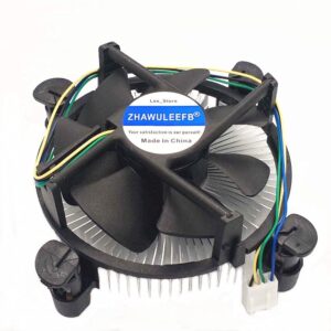 replacement new cpu cooling fan with heatsink for intel lga1150 lga1151 lga1155 lga1156 celeron/pentium/i3/i5/i7 processors series fan e97379-003 cndp751k50 dtc-dab16 dc12v 0.60a