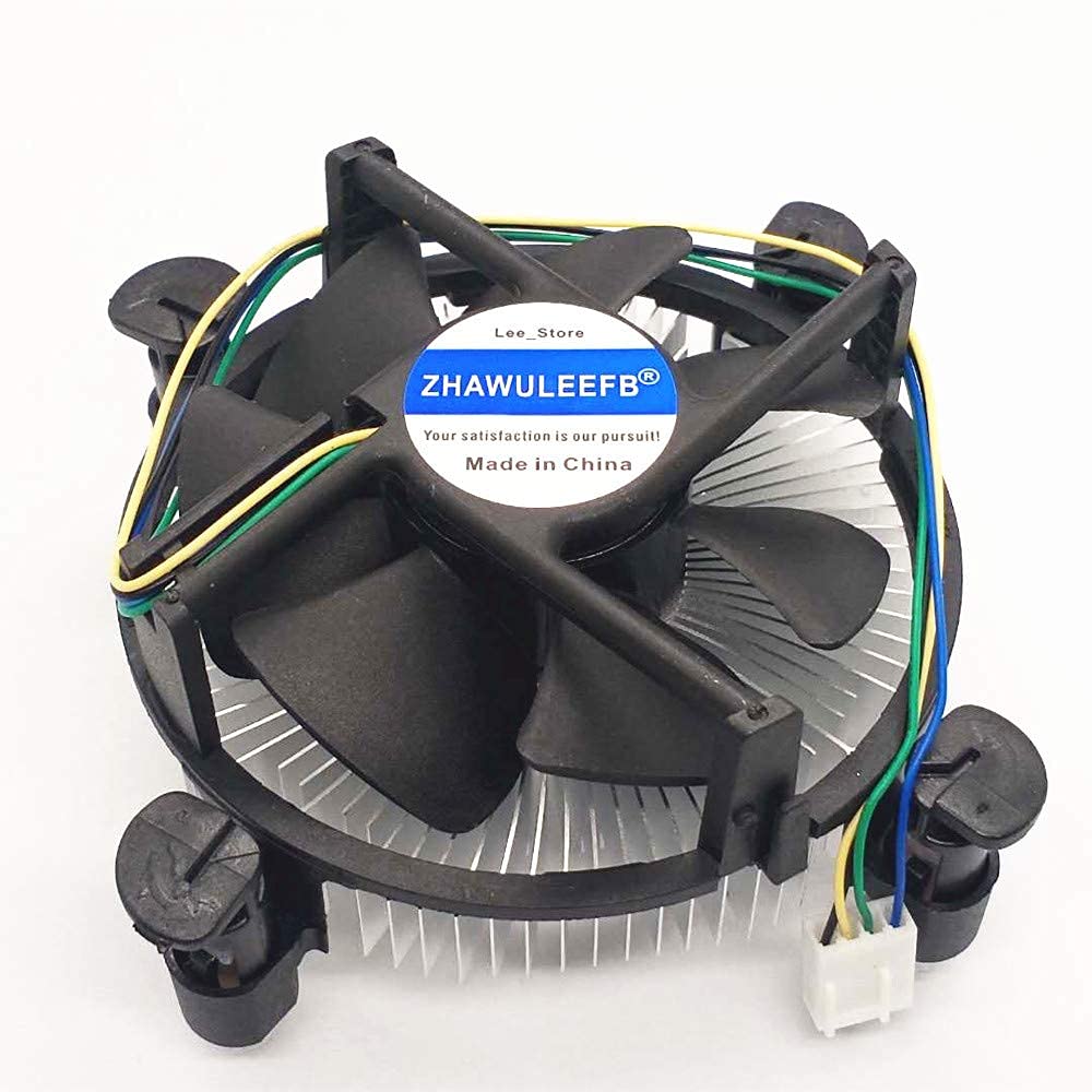 Replacement New CPU Cooling Fan with Heatsink for Intel LGA1150 LGA1151 LGA1155 LGA1156 Celeron/Pentium/i3/i5/i7 Processors Series Fan E97379-003 CNDP751K50 DTC-DAB16 DC12V 0.60A