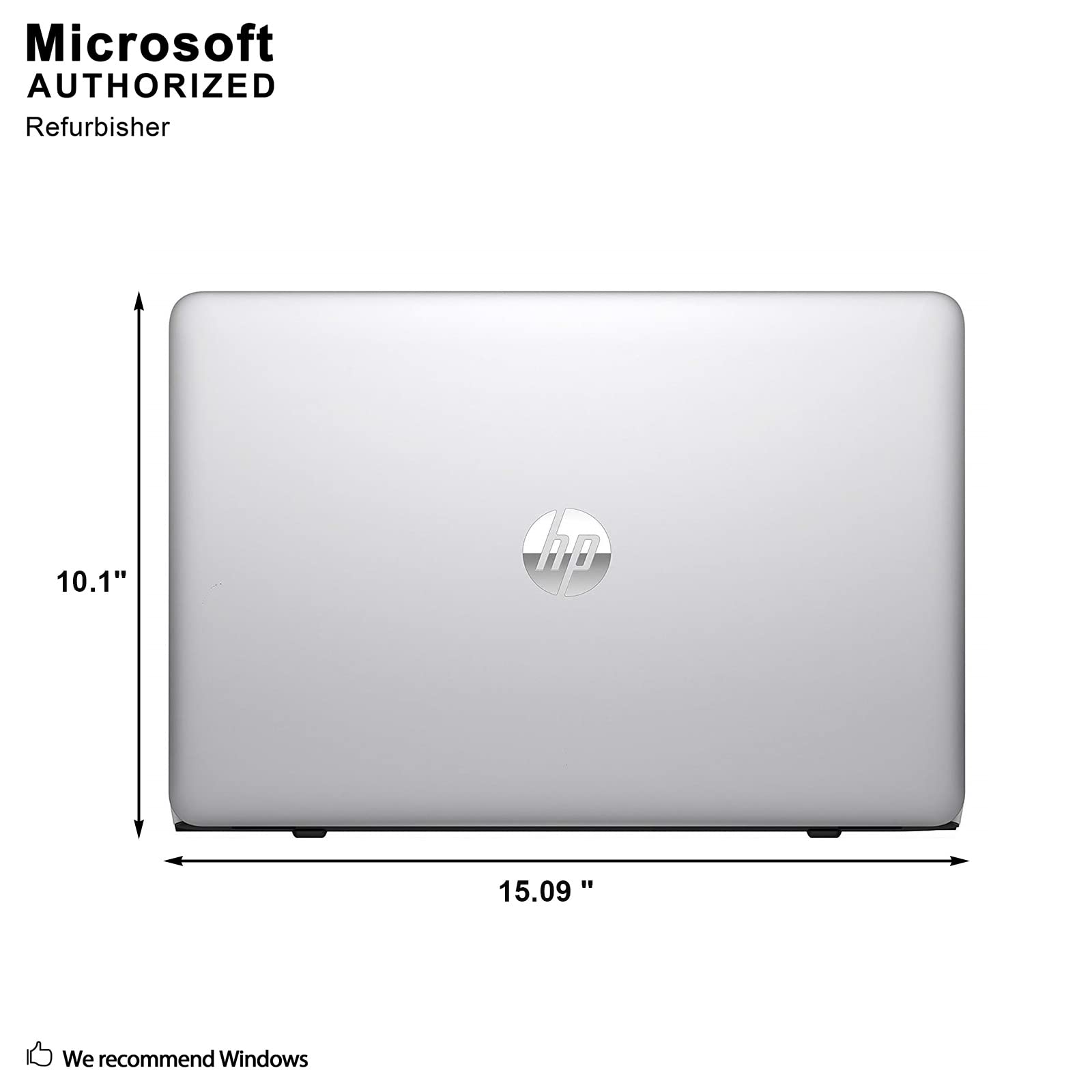 HP 850 G3 15.6 inches Laptop, Core i5-6200U 2.3GHz, 8GB RAM, 256GB Solid State Drive, Windows 10 Pro 64bit(Renewed)