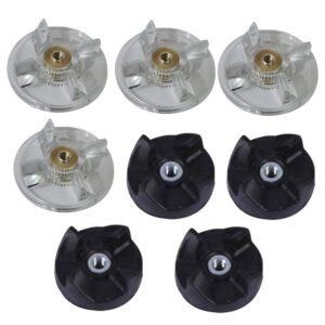 joystar lot of 8 base gear and cross blade gear replacement part for magic bullet mb 1001 mb 1001b mbr-1101 mbr-1701 blender /