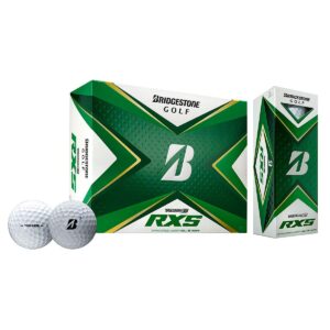 bridgestone 2020 tour b rxs golf balls 1 dozen, white