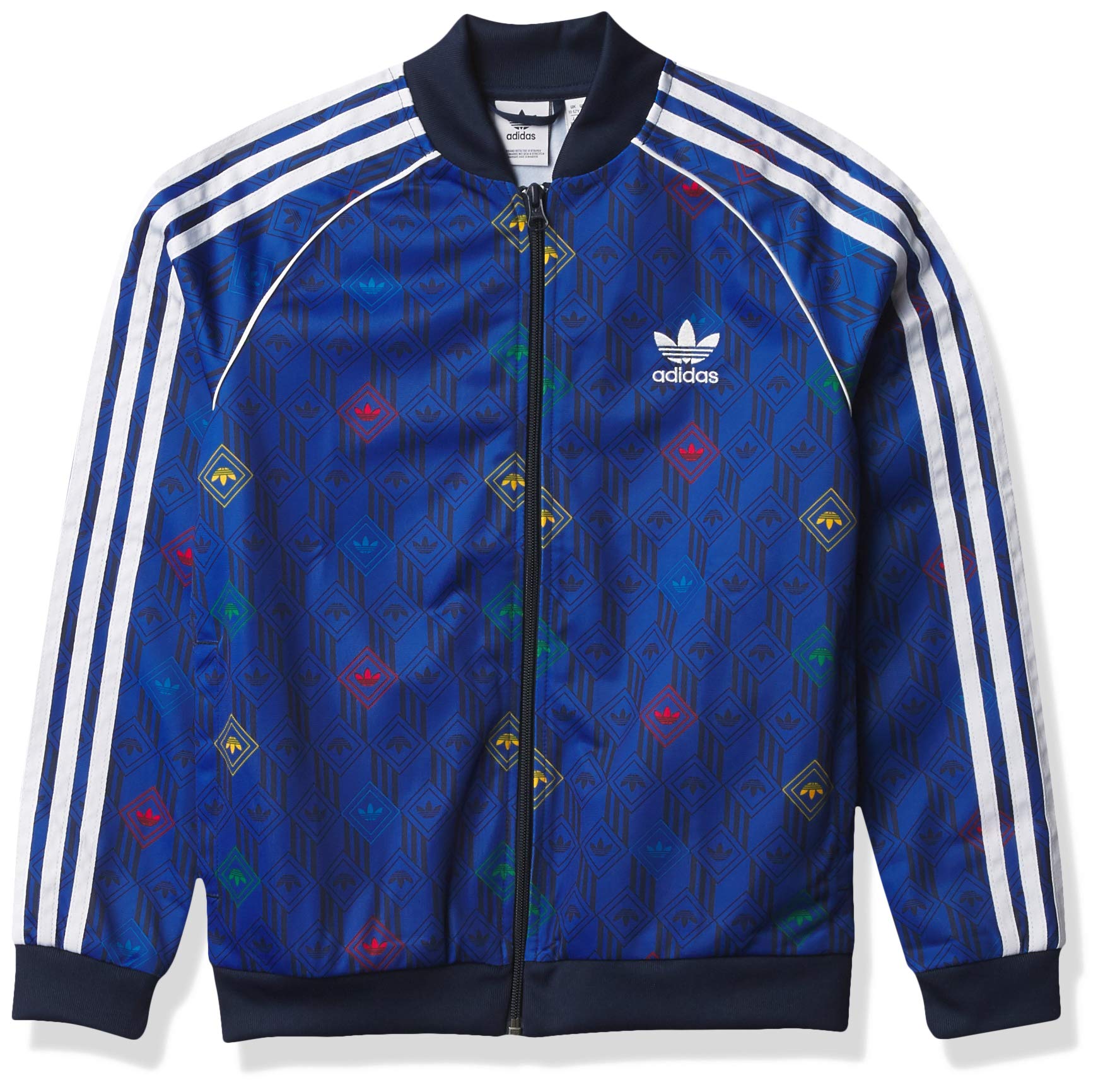 adidas Originals unisex-youth SST Top Royal Blue/College Navy Small