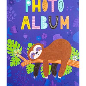 Erik Soft Photo Album, Sloth, 36 Pockets - 4 x 6 inches Pictures