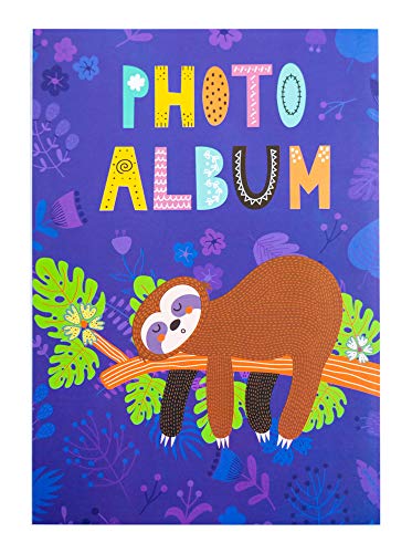 Erik Soft Photo Album, Sloth, 36 Pockets - 4 x 6 inches Pictures