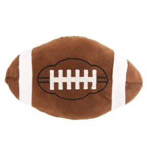 xizhi 11 inch football plush pillow fluffy stuffed throw pillows football sports ball pillow soft durable sports toy sofa room decoration