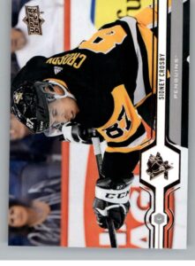 2019-20 upper deck #100 sidney crosby pittsburgh penguins nhl hockey trading card