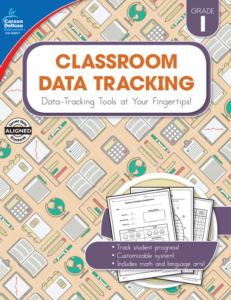 carson dellosa | classroom data tracking workbook | grade 1, printable