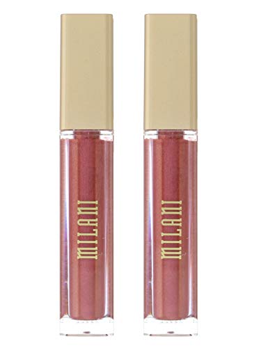 Pack of 2 Milani Amore Matte Metallic Lip Creme, Overdramattic (13)